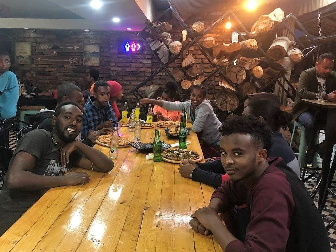 Pizza Party Celebration for Grade Nine Students :: Hope For Korah