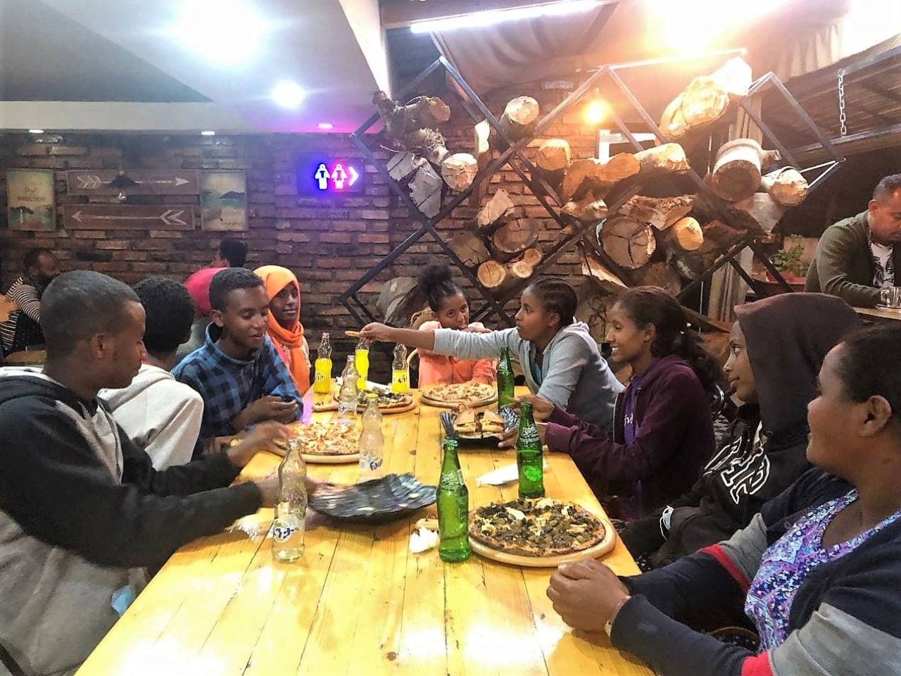 Pizza Party Celebration for Grade Nine Students :: Hope For Korah